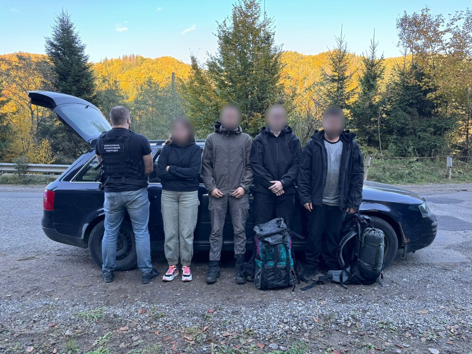 Харківян які намагалися втекти з країни затримали на Буковині